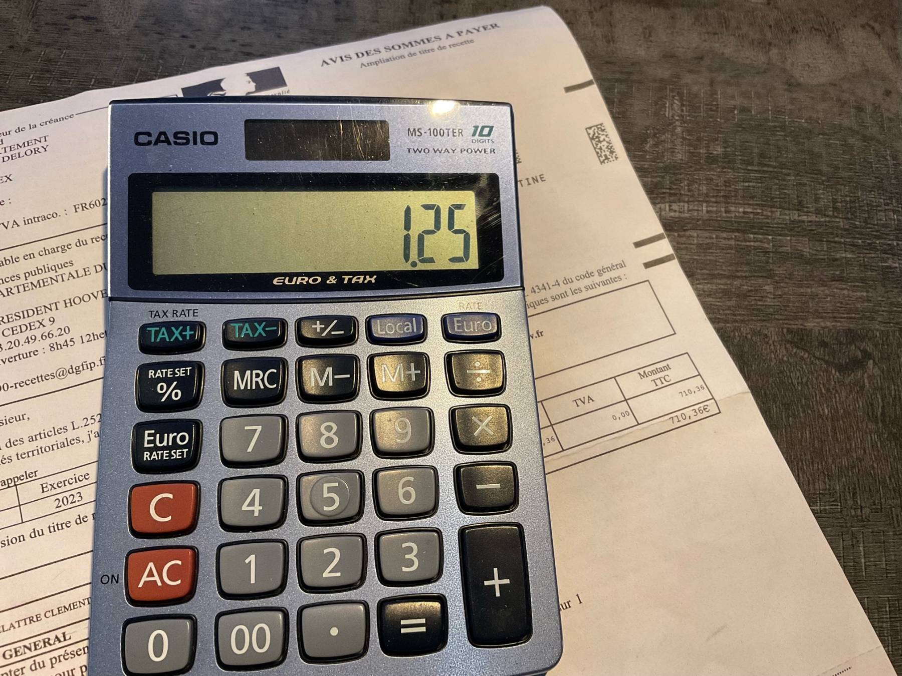 majoration 1,25 des revenus